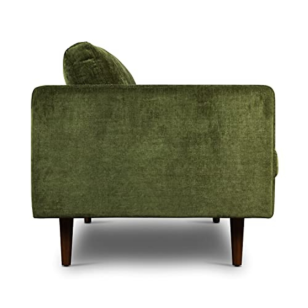 POLY & BARK Napa, Distressed Green Velvet, 88.5" Sofa