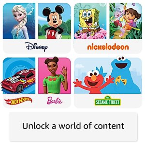 Amazon Glow | Interactive Entertainment & Video-Calling | Learn, play, read, create. Together | Kids 3-9+