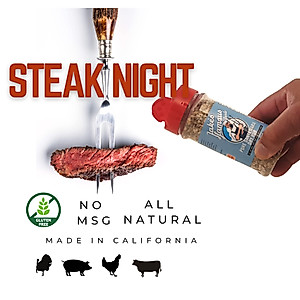 Jake‘s Famous Pure Santa Maria Dry Rub Seasoning for Tri Tip Beef Steak Burgers Pork Chicken 5.0 Oz