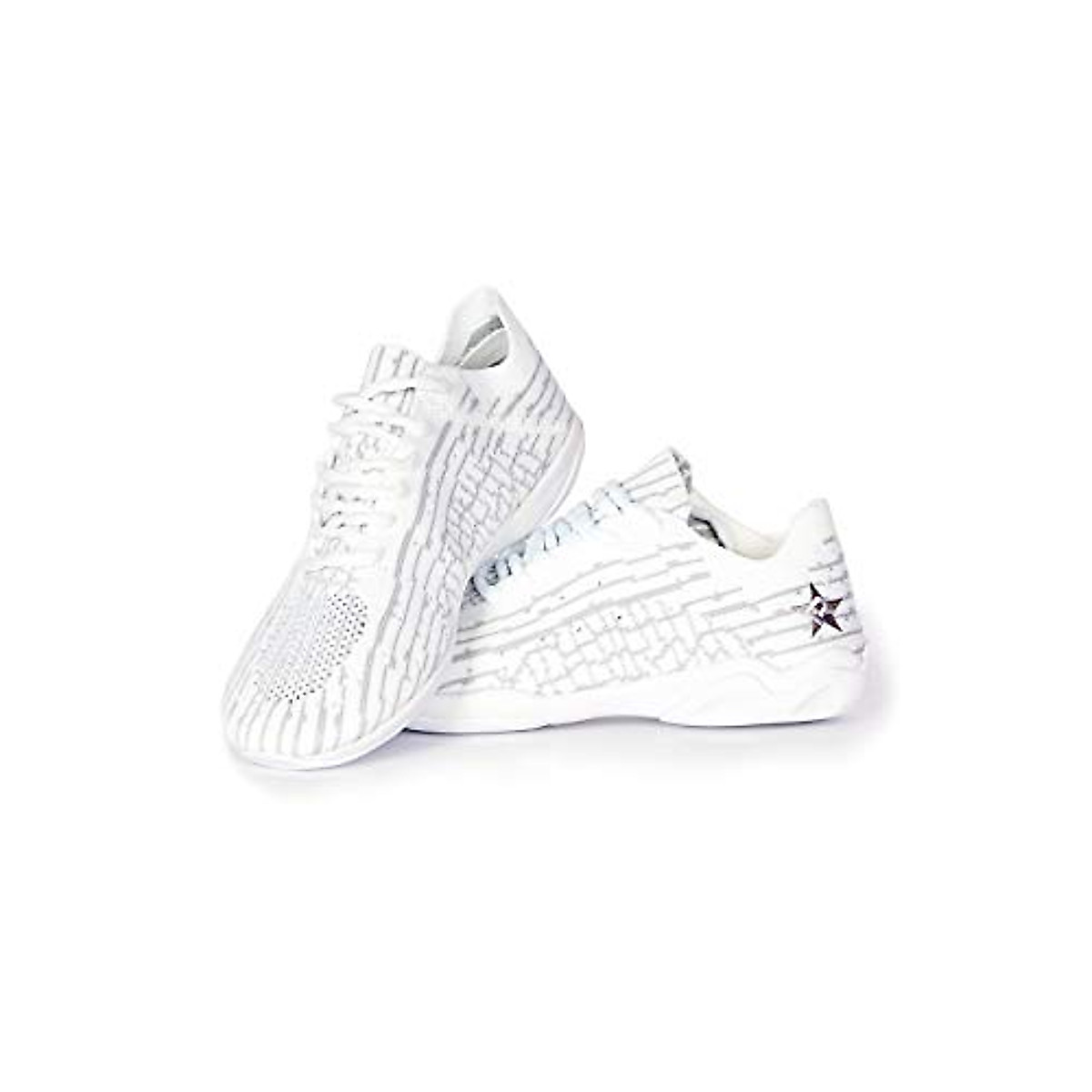 Rebel Athletic Revolt White Cheer Shoe, White, 13 Big Kid