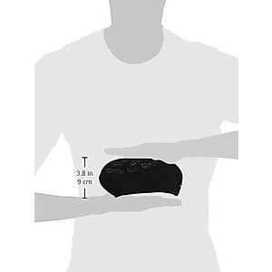 Nufoot Ballet Flats Women's Shoes, Foldable & Flexible Flats, Slipper Socks, Travel Slippers & Exercise Shoes, Dance Shoes, Yoga Socks, House Shoes, Indoor Slippers, Black, Large