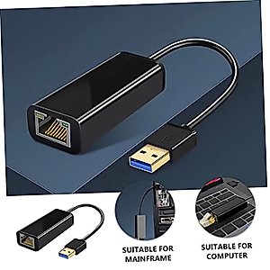HONMEET Ethernet Adapter Gigabit LAN Network Adapter USB Ethernet Converter USB Adapters Type c to Ethernet LAN Internet Network Adapter USB Adaptor Network Card Wired Abs