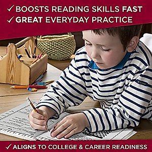 180 Days of Reading: Grade 1 - Daily Reading Workbook for Classroom and Home, Sight Word Comprehension and Phonics Practice, School Level Activities Created by Teachers to Master Challenging Concepts