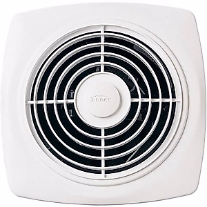 Broan-NuTone 509 Through-the-Wall Ventilation Fan White Cover, 200 CFM, 8.5 Sones, 8"