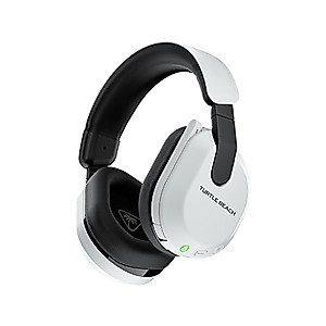 Turtle Beach Stealth 600 Wireless Multiplatform Amplified Gaming Headset for PS5, PS4, PC, & Mobile – Bluetooth, 80-Hr Battery, Noise-Cancelling Flip-to-Mute Mic, 50mm Speakers – White