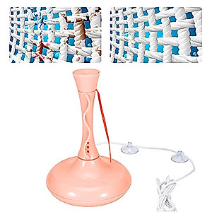 Electric Washing Machine, 360 Degree Mini Portable Laundry Washer, Multi-Function Desktop Washing Machine USB Powered Underwear Socks Washer for Home/Camping/Dorms/College Rooms(Red)