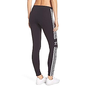 adidas Originals womens Loungewear Trefoil Tights athletic track pants, Black, Medium US