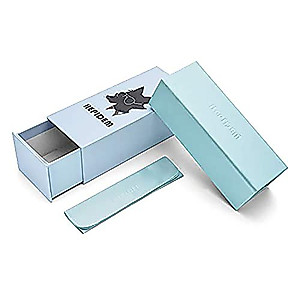 HEPIDEM Vintage Style Rectangular Rimless Metal Eyeglasses for Men Frameless Zircon Diamonds Glasses Frame (50254 Silver)