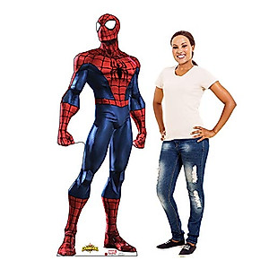 Cardboard People Spider-Man Life Size Cardboard Cutout Standup - Marvel: Contest of Champions