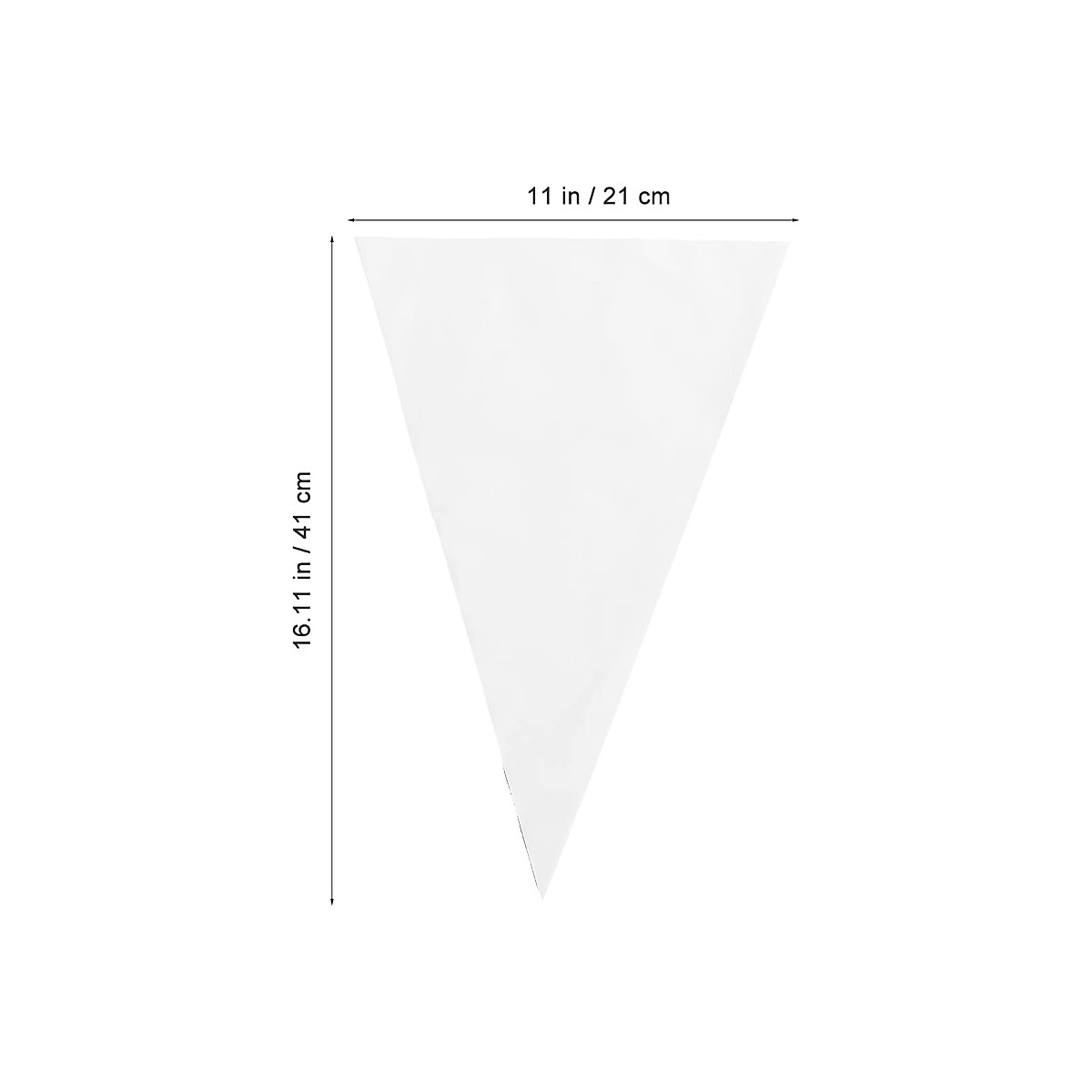 VAKUUM 50pcs Tile Grout Masonry Mortar Bag Heavy Duty Molded in Tip Piping Cement Bag/759