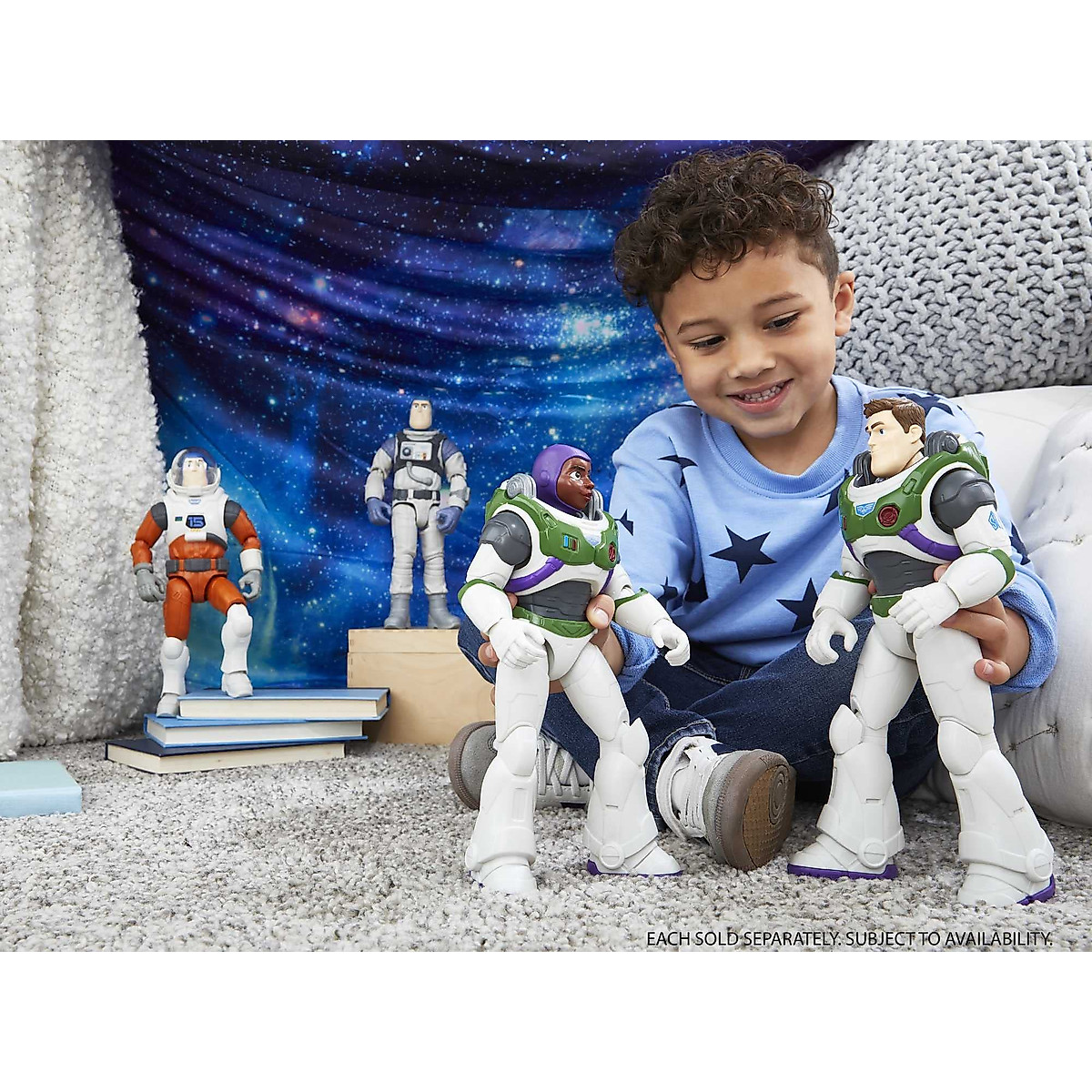 Mattel Disney and Pixar Lightyear Large Scale XL-01 Buzz Lightyear Action Figure with 14 Movable Joints, 12-inch Collectible Inspired by the Movie