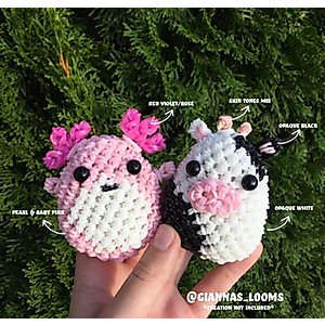 Rainbow Loom® Black Rubber Bands with 24 C-Clips (600 Count)