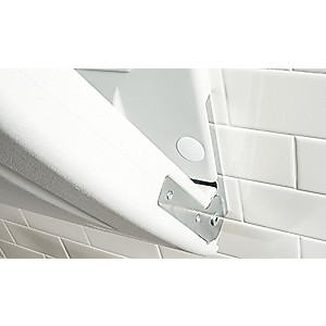 Foundations Classic Vertical Baby Changing Station, Surface Mount with Backer-Plate, Light Gray (100-EV-BP)