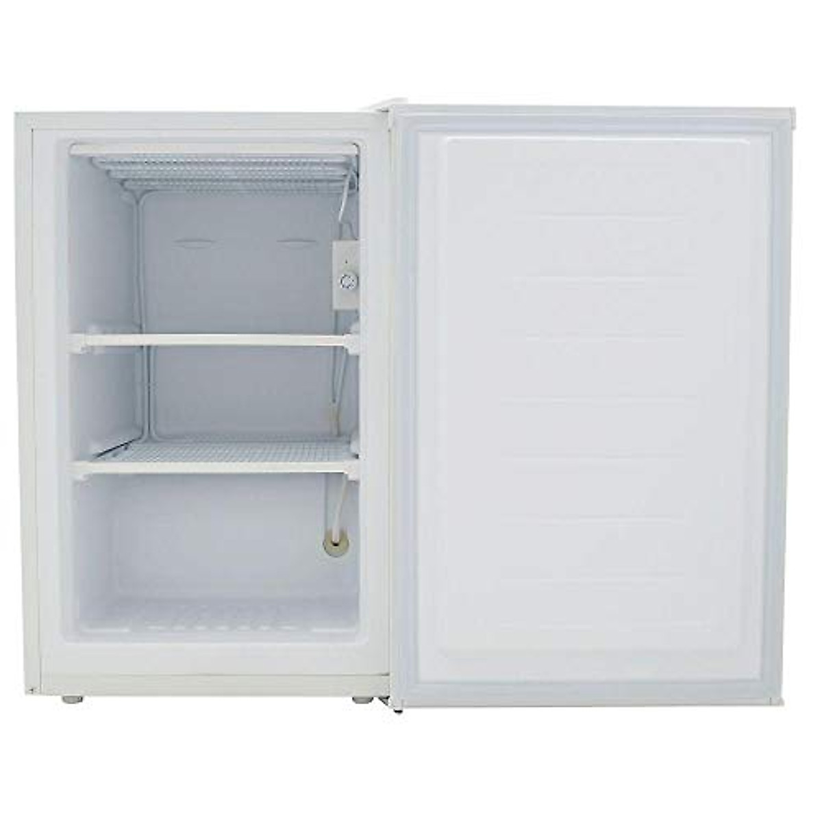 Magic Chef Mini Freezer, Compact Freezer for Extra Freezer Space, Small Freezer for Office, Apartment, or Dorm, 3.0 Cubic Feet, White
