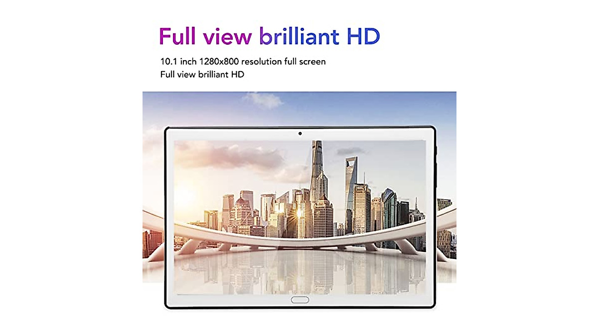 LBEC Dual SIM Dual Standby Tablet, 2GB RAM 32GB ROM MT6797 Chip Black 10.1 Inch HD Tablet for ...