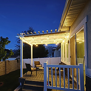 Outdoor Light Clips, 25 Pack Big Outdoor Adhesive Hooks Heavy Duty, Weatherproof and Anti-Shake, Damage Free Wall, Clips for String Lights, Home Decorations and Cables