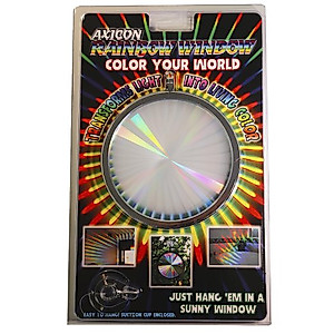 Suncatcher - Rainbow Prism Axicon Window Sun Catcher - These Suncatchers are Great for Feng Shui