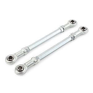 GZYF 2PCS Go Kart ATV Tie Rod End Steering Kit, Metal Bolt Tie Rod Ball Joiner Steering Shaft Assembly for ATV Go Kart