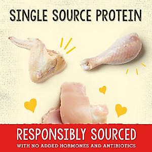 Stella & Chewy's Freeze Dried Raw Cage-Free Chicken Meal Mixers – SuperBlends Dog Food Topper – Grain Free, Protein Rich Recipe – 3.25 oz Bag