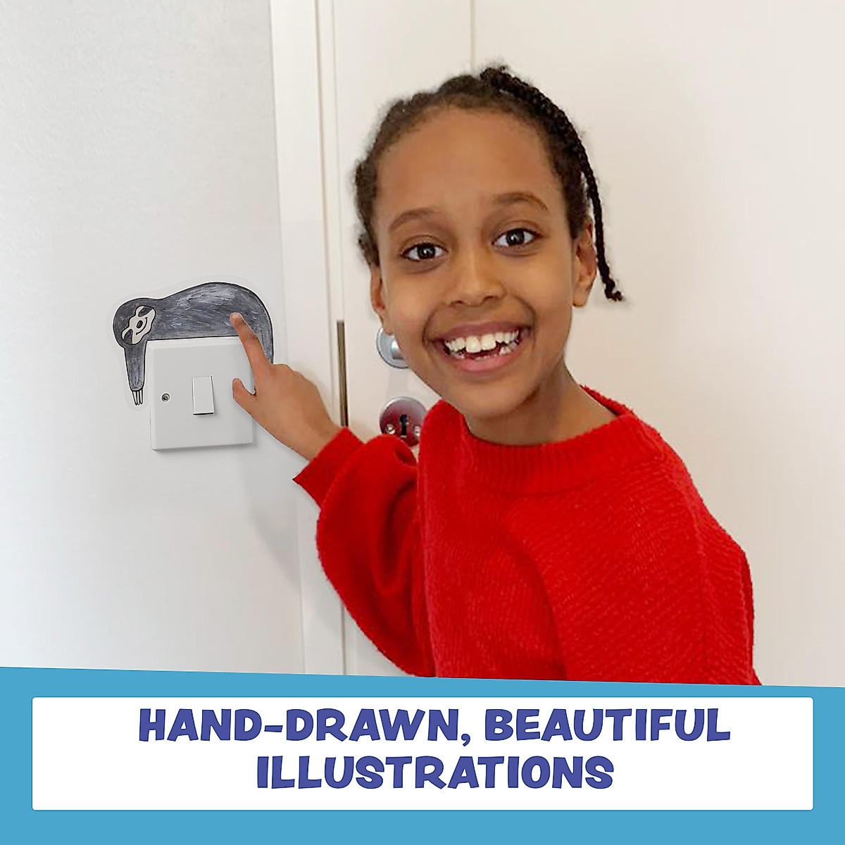 Dinosaur Wall Stickers Tyrannosaurus Rex Sticker Light Switch Sticker for Children's Rooms or Nurseries Kids Decoration (T-Rex)