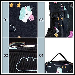 Small Multi-Function Baby Diaper Bag, Mini Smart Organizer Backpack, with Insulated Pocket for Bottle, Adjustable Strap,Universal Mini Diaper Tote,Baby Messenger for Outdoor & Working Mothers