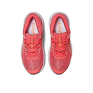 ASICS Kid's Contend 8 Pre-School Running Shoes, 2, Papaya/Summer Dune