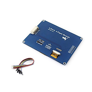 Three Color 4.2inch E-Ink Display Module (B),400x300 Resolution 3.3V/5V Red Black White E-Ink Display Epaper Module for Raspberry Pi/Arduino/STM32 SPI Interface,Support Full Refresh