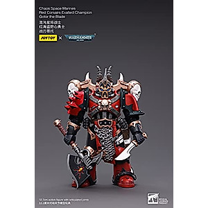 JoyToy Warhammer 40k: Chaos Space Red Corsairs Champ Gotor 1:18 Action Figure