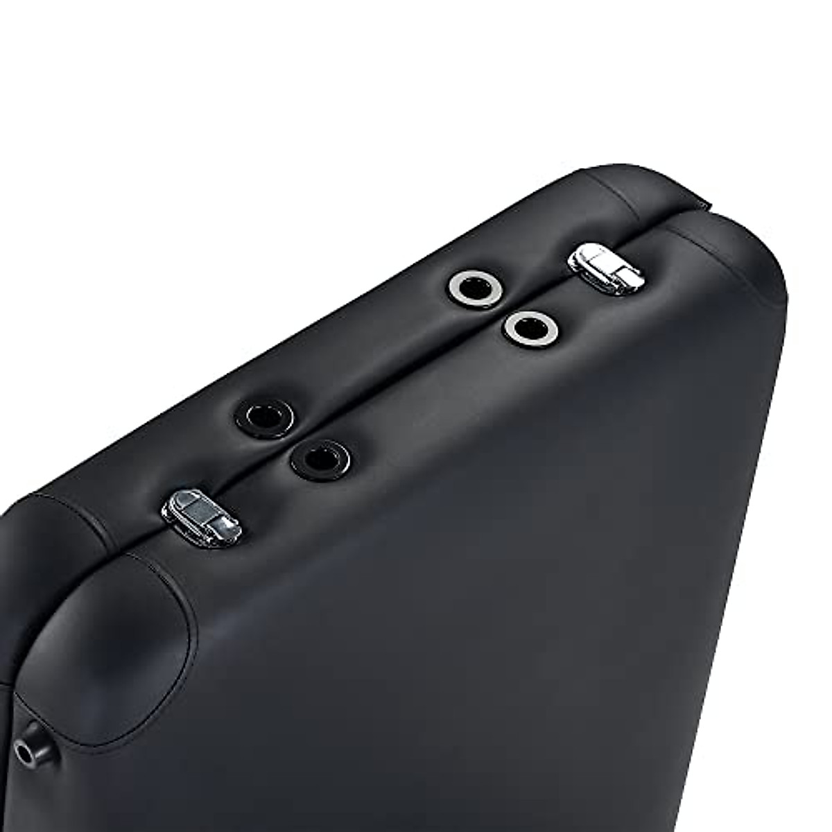 Master Massage Zephyr Lightweight Portable Massage Table Package- Tattoo Table- Spa Bed (Black, Maroon)