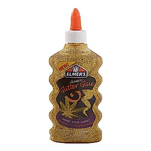 Elmer's 2022912 Liquid Glitter Glue, Washable, Gold, 6 Ounces, 1 Count