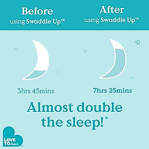 Love to Dream Swaddle UP, Baby Sleep Sack, Self-Soothing Swaddles for Newborns, Get Longer Sleep, Snug Fit Helps Calm Startle Reflex, New Born Essentials for Baby, 13-19 lbs, Dreamer