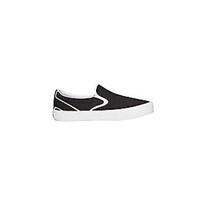 Hurley Women's Kayo Canvas Sneakers, Black/Pink, 6.5