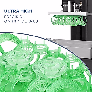 LONGER Orange 30 3D Printer, 2K Resin 3D Printer, Parallel LED Lighting, 4.72"x2.68"x6.69" Large Printing Size, Off-line Printing