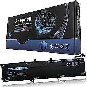 Anepoch 4K1VM Laptop Battery Replacement for Dell G7 17 7700 Series Notebook W62W6 0W62W6 9TM7D 09TM7D XYCW0 0XYCW0 V0GMT NCC3D 0NCC3D NYD3W 0NYD3W 11.4V 8070mAh 97Wh