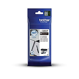 Brother LC-3237BK Inkjet Cartridge, Black, Single Pack, Super High Yield, Includes 1 x Inkjet Cartridge, Genuine Supplies