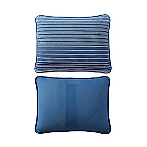 Nautica - Queen Quilt Set, Cotton Reversible Bedding with Matching Shams, Bedding Set for All Seasons (Coveside Blue, Queen)