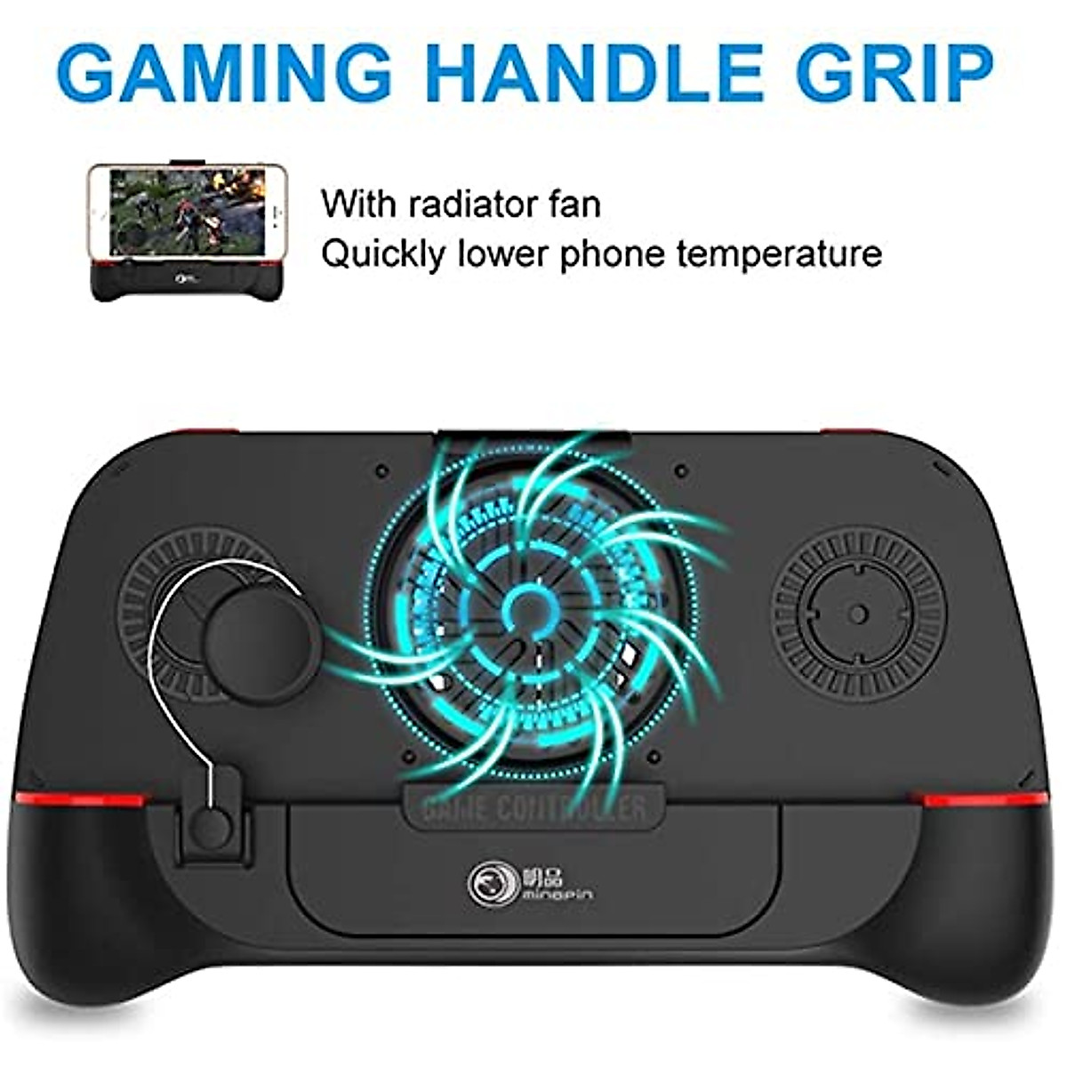 Feiyx Mobile Game Controller,Smartphone Gaming Controller, Ergonomic Design, Individual Fit,for iOS Android Mobile Phone