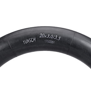 2-PCS 20x3.0 Heavy Duty Fat E-Bike Tire Tubes 20 X 3.0/3.50 AV32mm Scharder Valve (76/89-406) Inner Tubes Compatible with 20 X 3 20 X 3.30 20 X 3.50 Bike Bicycle Fat Tire Tubes