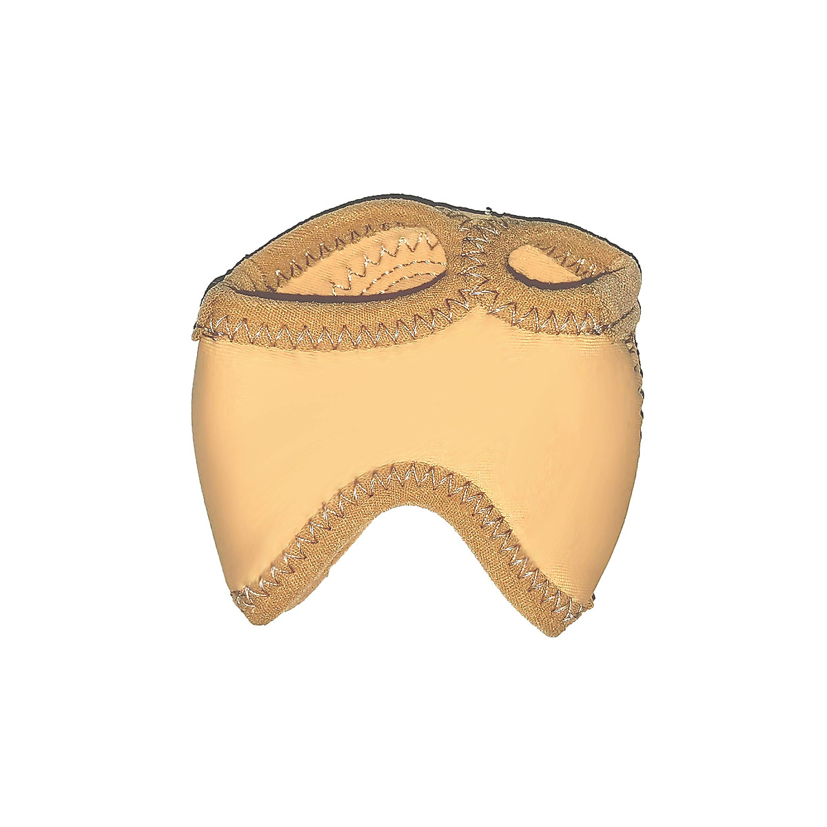 Danshuz Womens Neoprene Ballet Slip On Half Sole, Tan, Large