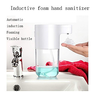 Soap Pump Dispenser Transparent Automatic Kitchen Bathroom Soap Dispenser Creative Bathroom Foam Hand Bottle 350ml Bottles Dispenser