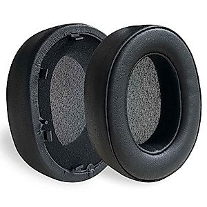 MQDITH Earpads Cushions Replacement Compatible with Sony WH-1000XM5 Over-Ear Headphones, Protein Leather Ear Pads Compatible with Sony WH1000XM5 Headphones