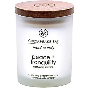 Chesapeake Bay Candle Scented Candle, Peace + Tranquility, Serenity + Calm, Joy + Laughter