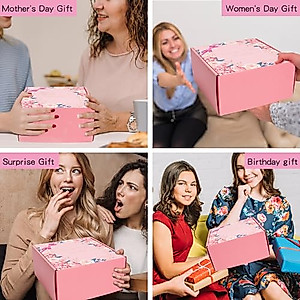 Birthday Gifts for Women,Gifts Basket for Women Rose Bath Relaxing Gift Set Self Care Package Unique Female Birthday Gift Ideas Box for Girlfriend Sister Best Friend Wife Bestie Mothers Day Gifts