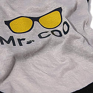 Howstar Pets Warm Coat Clothes Letter Dog Pet Painting Coat Shirt Cat Puppy Pet Clothes Dog for Teacup (Grey, XS)