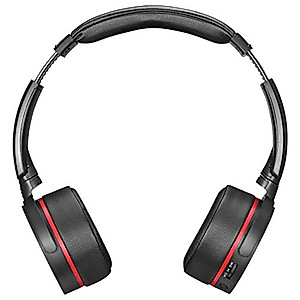 Bluetooth Wireless Over-Ear Headphones FM Stereo Radio Headset Micro SD Card Mp3 Player Built-in Lithium Battery and Microphone for PC/Cellphone/Travel/Work(Black)