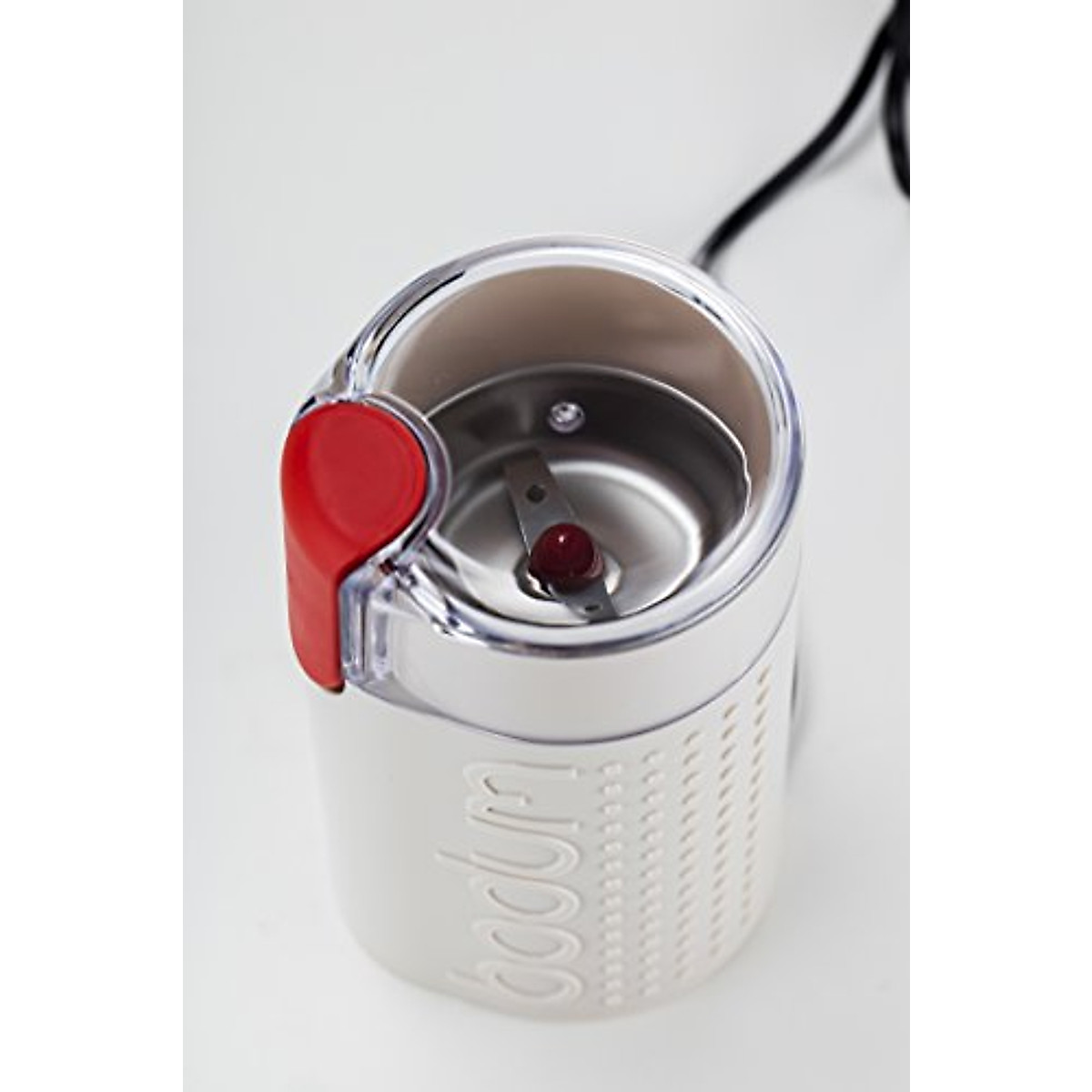 Bodum Bistro Electric Blade Coffee Grinder, White