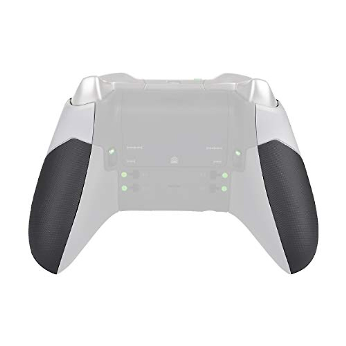 Vanpark Orignal Right Left Rubber Grip for Xbox Elite Wireless Controller Model 1698, Elite Controller Replacement Rubberized Rear Grips (White)