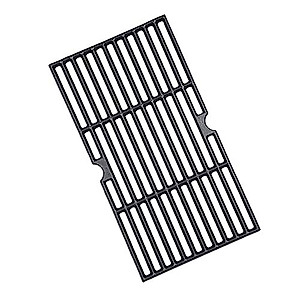 BBQration 16 1/4" CIF159C Matte Cast Iron Cooking Grid Replacement for Uniflame GBC1059WB, GBC1059WE-C, Dyna-Glo DGF510SBP, DGF510SSP, Backyard Grill BY13-101-001-13, Better Homes & Gardens and More