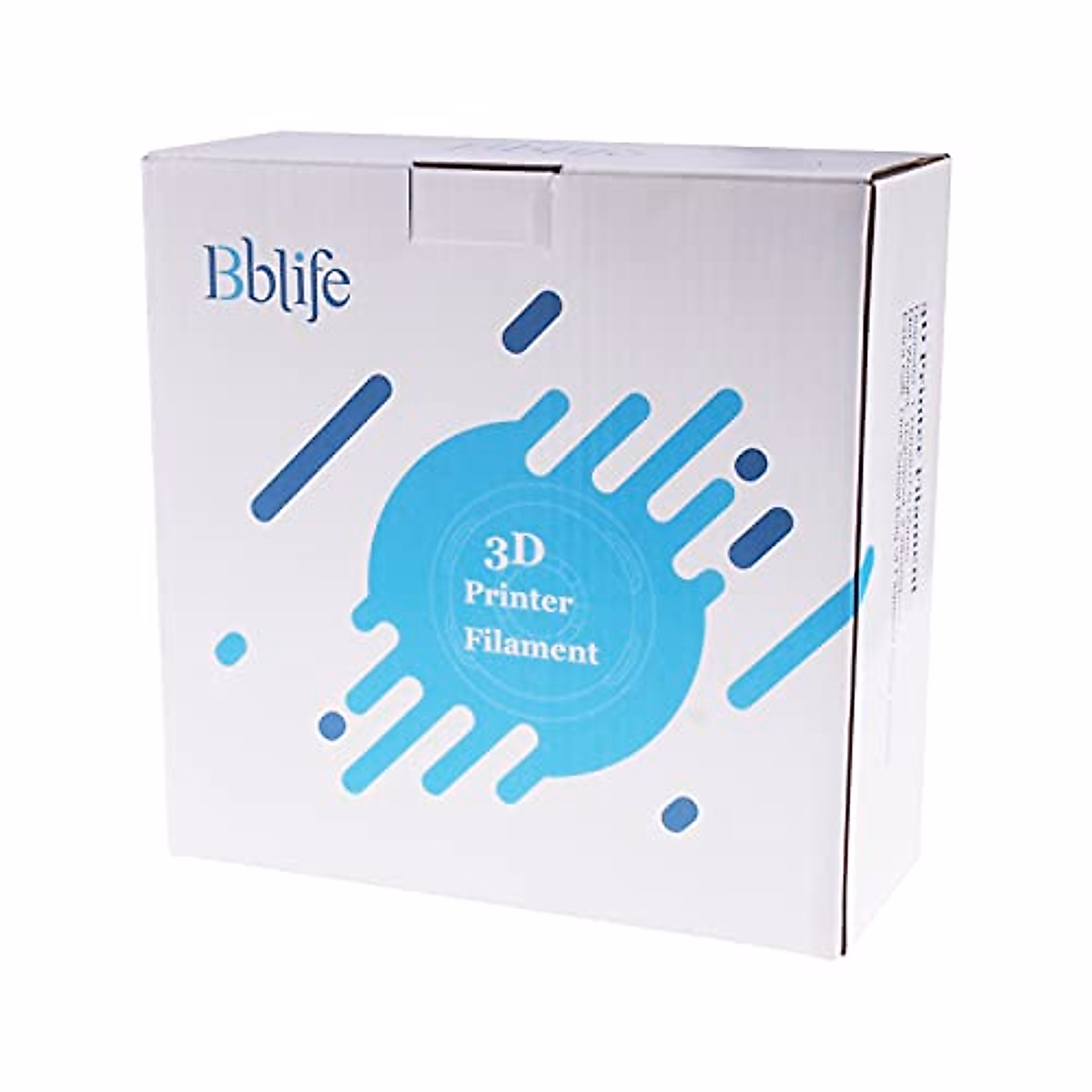 BBLIFE Silk Shiny Multi Color Fast Change Rainbow PLA Filament, 1kg 2.2lbs 1.75mm 3D Printing Material, Widely Support for FDM 3D Printer, Easy to Print