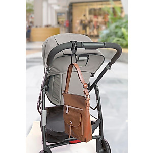 Dreambaby Clip Buddy Stroller Hook Carabiner - Bag Holder - Black- Model L271